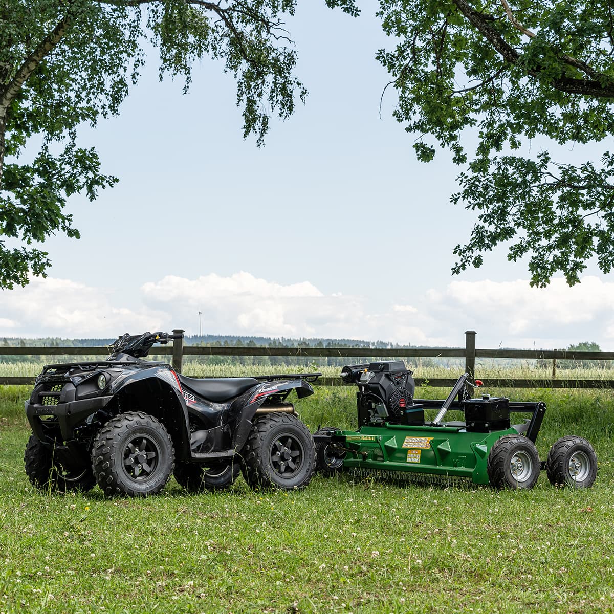 ATV-klipper XL med låg, 1,5 m, 25 hk | Kellfri
