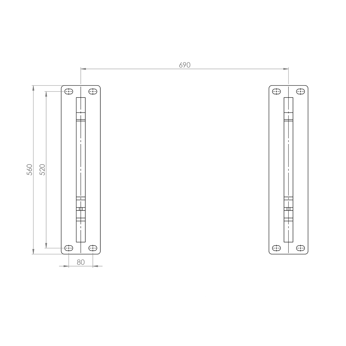 Redskabsbeslag passende til Trima | Boltet | Kellfri